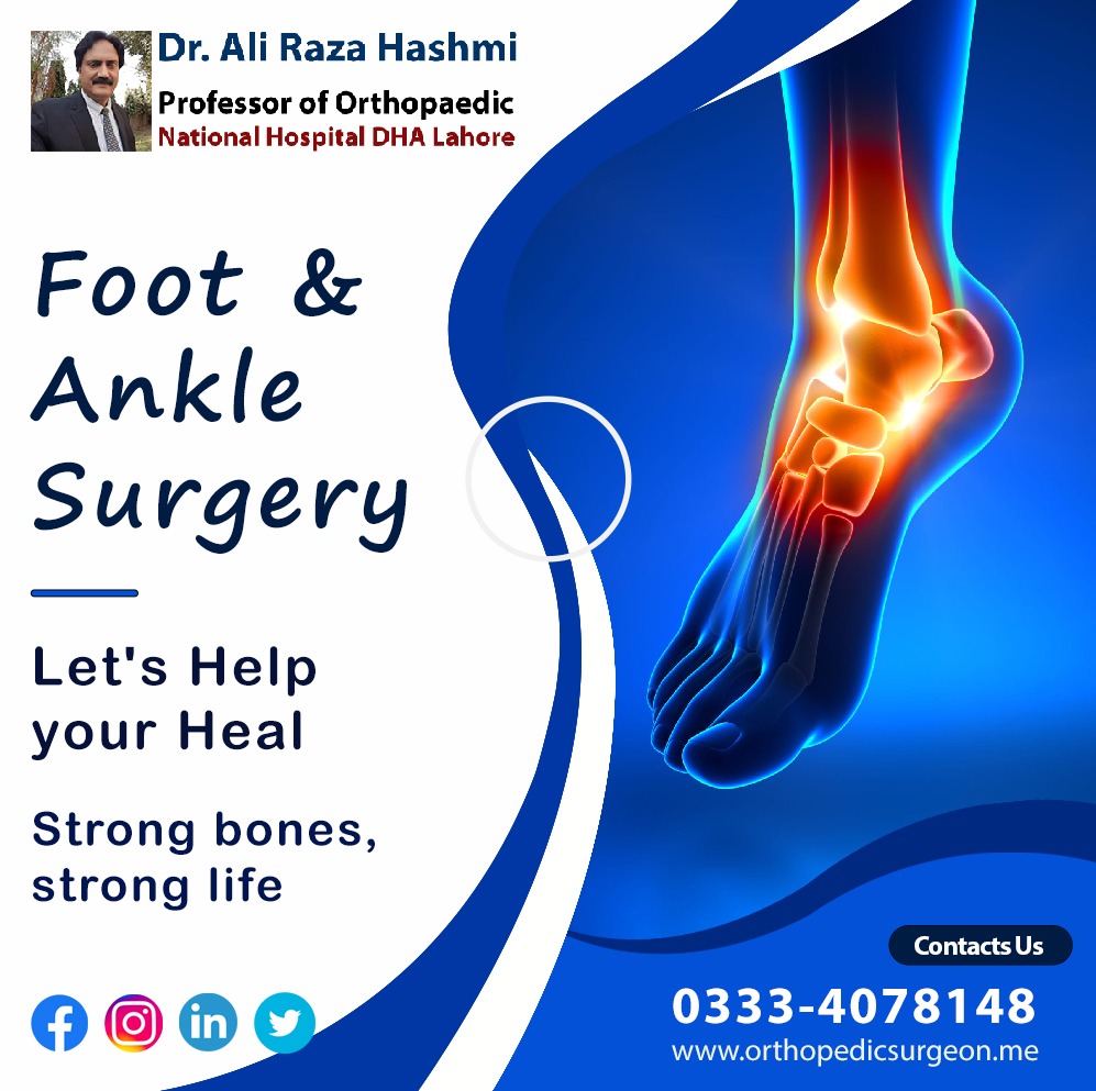 Dr. Ali Raza Hashmi – Orthopaedic Surgeon ( MBBS, FCPS (ORTH )