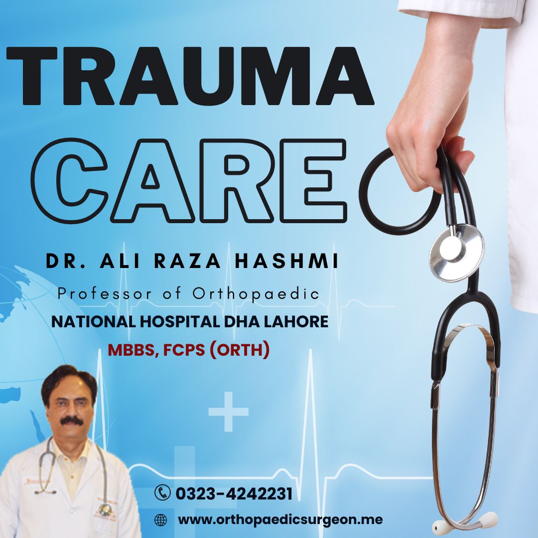 Dr. Ali Raza Hashmi – Orthopaedic Surgeon ( MBBS, FCPS (ORTH )