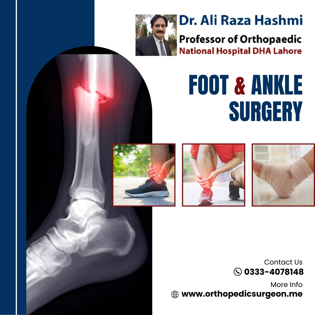 Dr. Ali Raza Hashmi – Orthopaedic Surgeon ( MBBS, FCPS (ORTH )